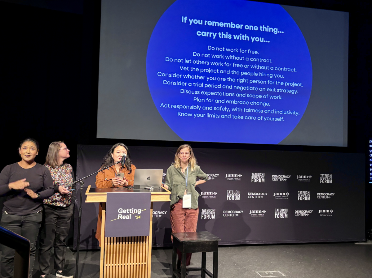 2024 MediaMaker Fellows Attend IDA Getting Real Conference - BAVC Media